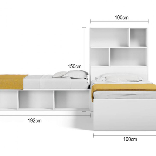 CORNER BED - Alfemo