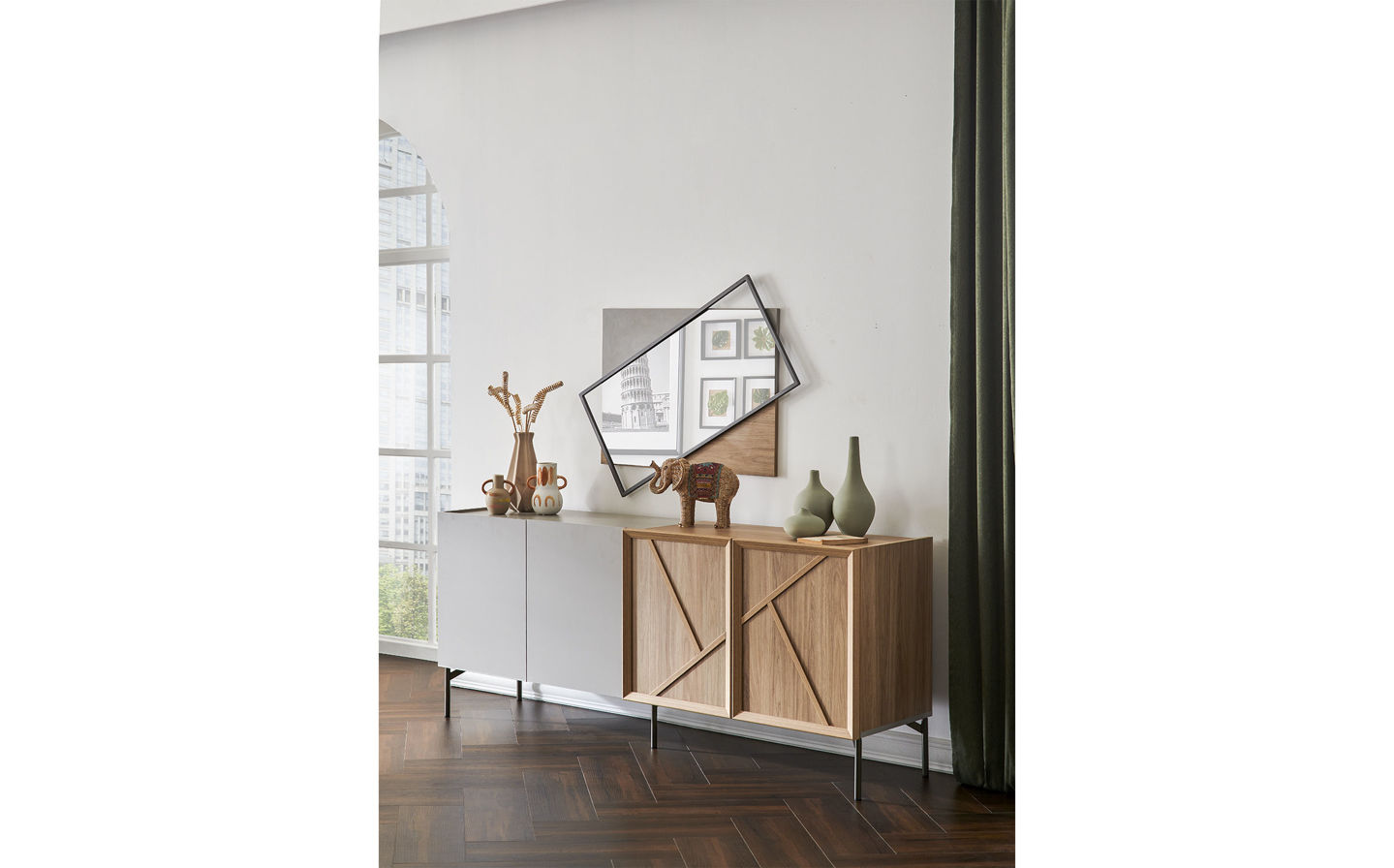 ESPEJO DE CONSOLA FLOYD - Alfemo